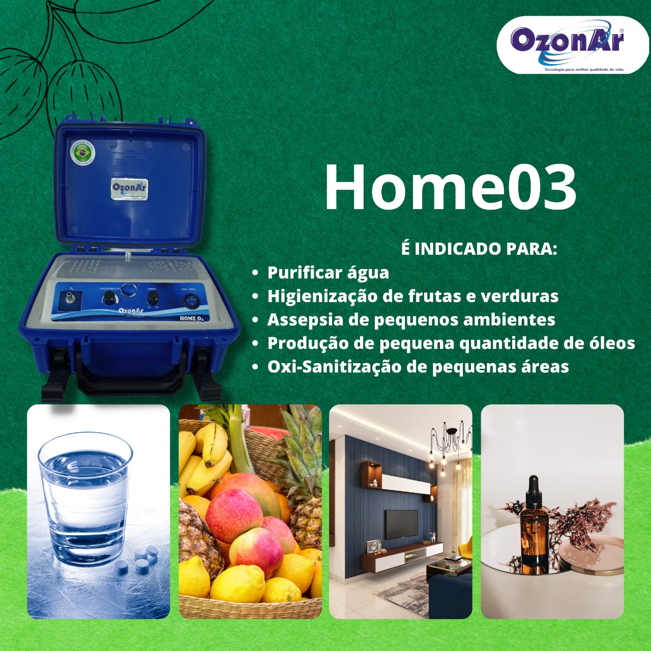 OzonAr | Geradores de Ozônio